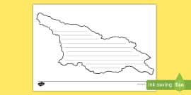 Algeria Writing Template (teacher made) - Twinkl