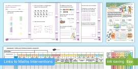 Year 2 Maths Assessment Pack Term 1 (teacher made) - Twinkl