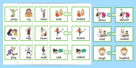 Past Tense Verb Sorting Activity - Past Simple Activity