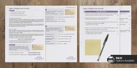 Mass vs Weight Sorting Activity (teacher made) - Twinkl