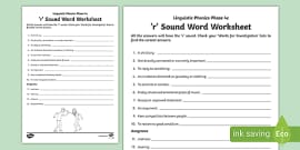 'r'/'wr'/'rh' Words Phonics Worksheet - NI Phonics Resources