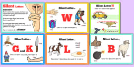 Silent Letters Presentation (teacher made) - Twinkl