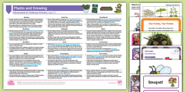 EYFS Plants and Growing Continuous Provision (Ages 2-4)