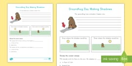 Third Grade Groundhog Day Reading Comprehension Activity
