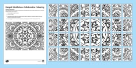 Art About the Ocean | Collaborative Colouring | Twinkl