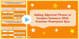 Using Adverbs of Duration SPaG Grammar PowerPoint Quiz - SPaG