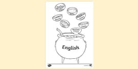 English Colouring | Colouring Sheets (teacher made) - Twinkl