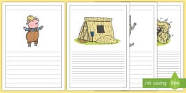 The Three Little Pigs Storyboard Template - 3 Little Pigs
