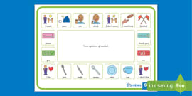 Lunchtime Communication Board (teacher made) - Twinkl