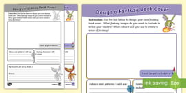 KS1 DT Book Cover (teacher made) - Twinkl