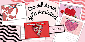 Pixel art del Día del Amor y la Amistad