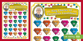 King Charles III Icons Bunting (teacher made) - Twinkl