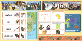 Africa Word List (teacher made)