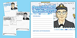 Who was Grace Hopper - Teaching Wiki - Computing - Twinkl