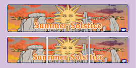Summer Solstice Photo Pack (teacher made) - Twinkl
