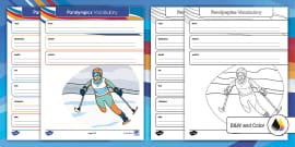 KS2 Winter Paralympics Differentiated Reading Comprehension Activity