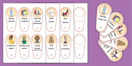 FREE! - Ukrainian Translation Everyday Objects Odd one out worksheet