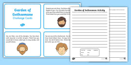 Garden of Gethsemane Art Activity (teacher made) - Twinkl