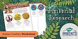Animal Families - Teaching Wiki - Twinkl