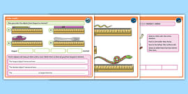 Ordering Lengths Activity (teacher made) - Twinkl
