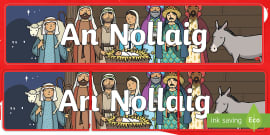 Nollaig Display Pack Gaeilge | Gaeilge Nollaig Resources