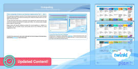 Computing: Programming with ScratchJr Year 1 Unit Pack