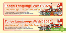 Tongan Alphabet Display Poster - Tongan Language Week