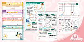 PE Mastery: Year 1 Ball Skills Games Pack (teacher made)