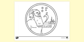 Coin Colouring Worksheet (teacher made) - Twinkl