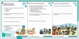 Level 6a A Rubbish Day at the Beach: Teacher Guide - Twinkl