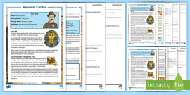 Howard Carter Reading Comprehension | Differentiated