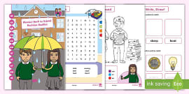 Back to School Phonics Level 2 Revision Booklet: s, a, t, p, i, n, m, d ...