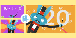 Times Tables Press the Button (teacher made)