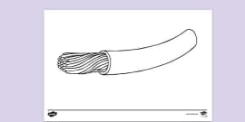FREE! - Reel of Copper Wire Colouring | Colouring Sheets