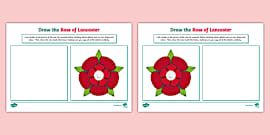 how to draw tudor rose