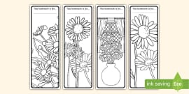 Printable Bookmarks to Colour in - Mindfulness - Twinkl