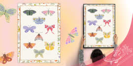 FREE! - 👉 Months of the Year on Butterflies - Twinkl