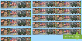 FREE! - Simple Blank Park Bin Page Border | Printable Page Borders