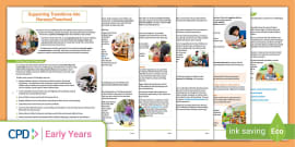 Preschool Transitions Booklet | Kindergarten | Twinkl