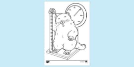 Measuring Jug Colouring Sheet | Colouring Sheets - Twinkl