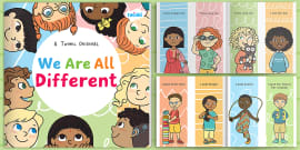 We Are All Different Story PowerPoint (teacher made)