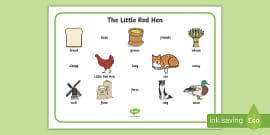 The Little Red Hen eBook (teacher made)