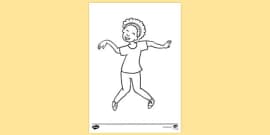 Anonymous Person Colouring Sheet (teacher made)