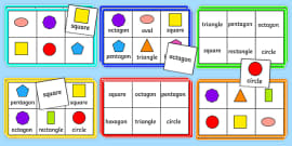 What Is a 2D Shape? | Definition & Examples | Twinkl