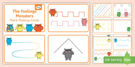 FREE! - Monster Word Cards (teacher made) - Twinkl