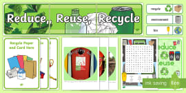 Recycling Centre Role Play Badges