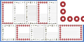 FREE! - The Tudors Page Borders - Tudors, Henry, history, page border