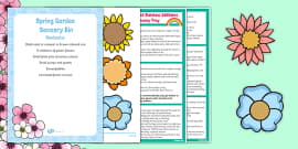 Springtime Simple Sentence Cards (teacher made) - Twinkl