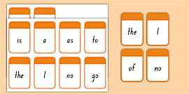 Sight Word Cards and Checklist - Level 3