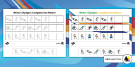 Winter Games Activities For Kids | Puzzles and Tasks